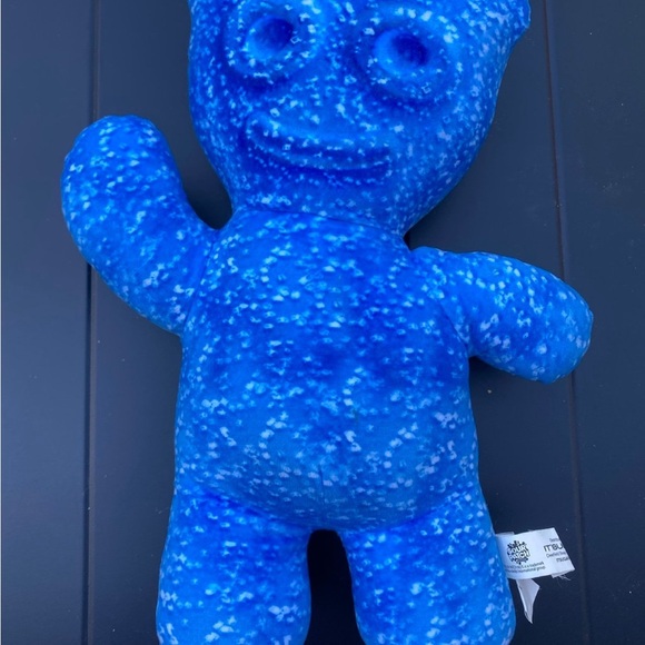 Toys | Sour Patch Kids Plush 16 Its Sugar Blue Raspberry | Poshmark
